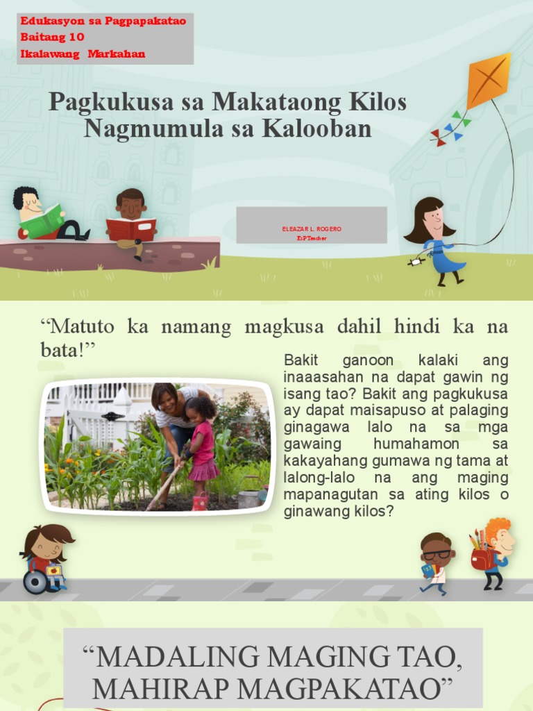 Pagkukusa NG Makataong Kilos | PDF