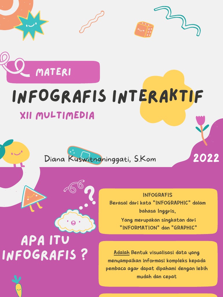 Materi Infografis Interaktif | PDF | Seni | Komputer