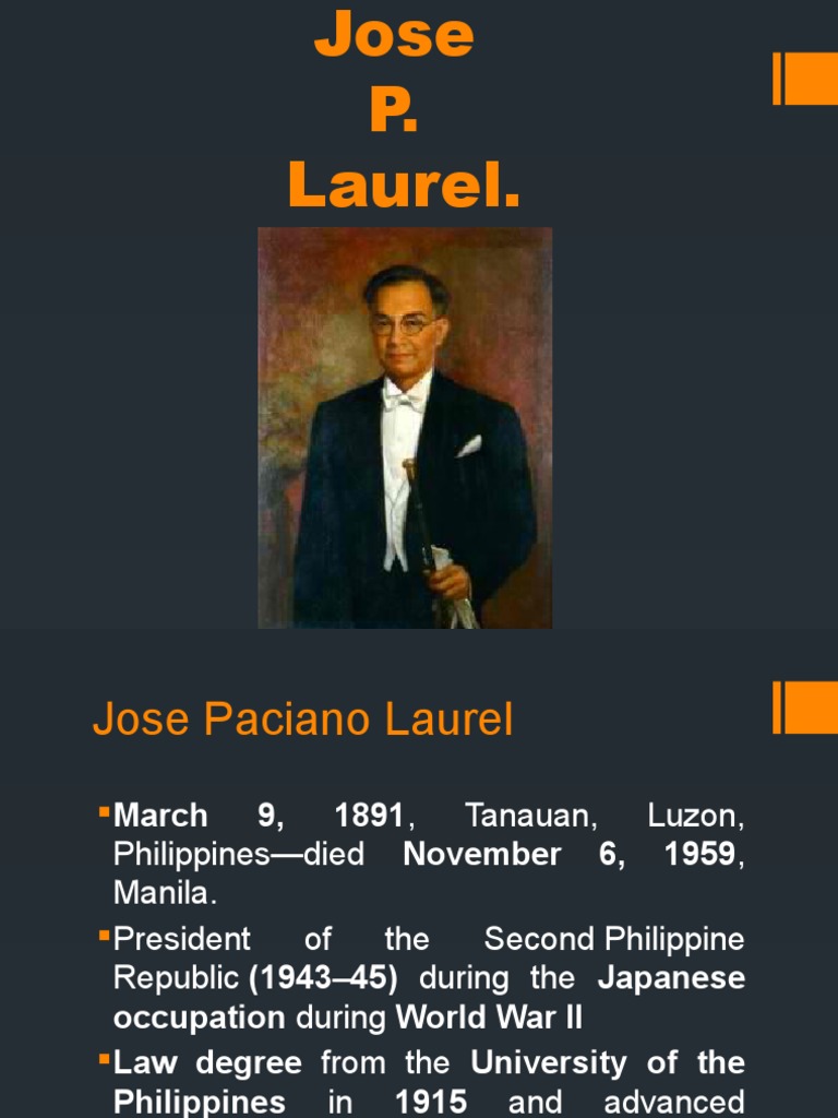 3rd-Jose P. Laurel | PDF