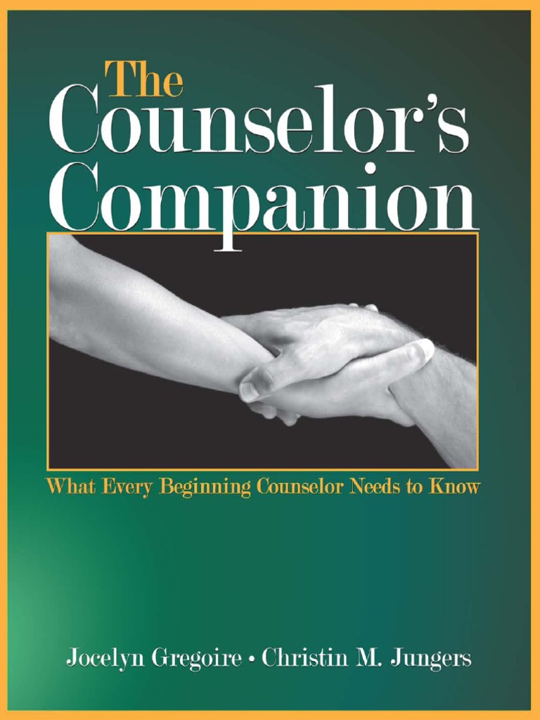 Counselors Companion | PDF | Psychotherapy | Family Therapy