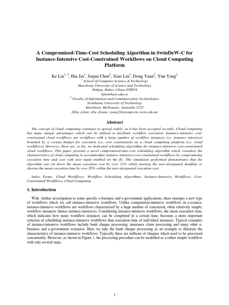 Thuat Toan CTC | PDF | Scheduling (Computing) | Cloud Computing