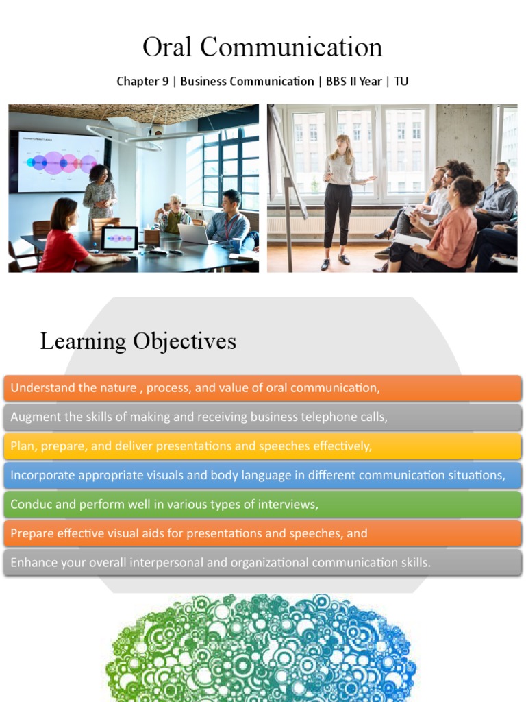 Enhancing Business Communication Skills through Effective Oral Presentations | PDF ...