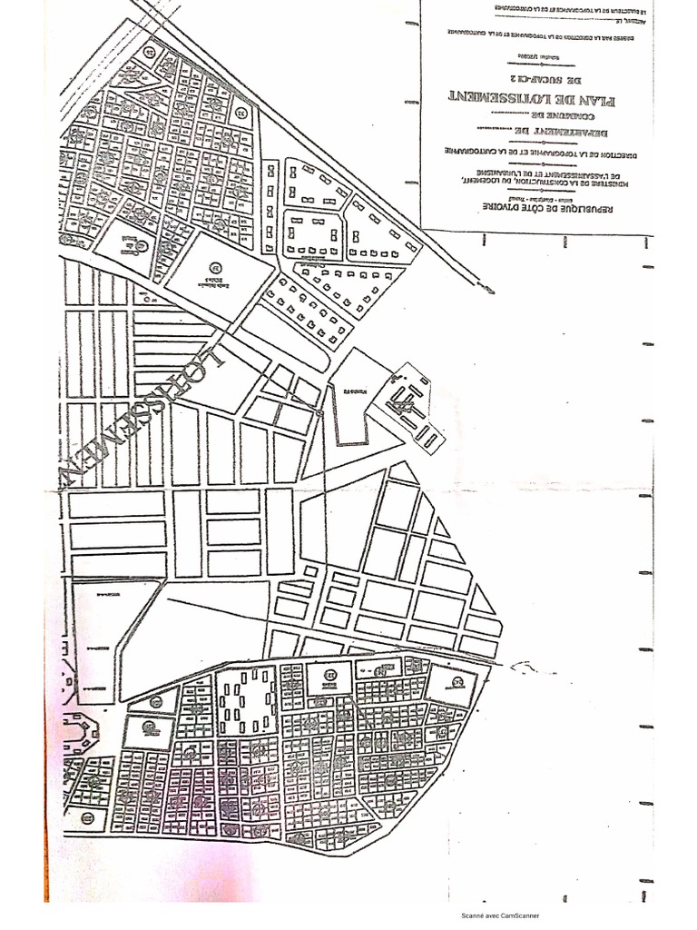 Plan de Lotissement | PDF