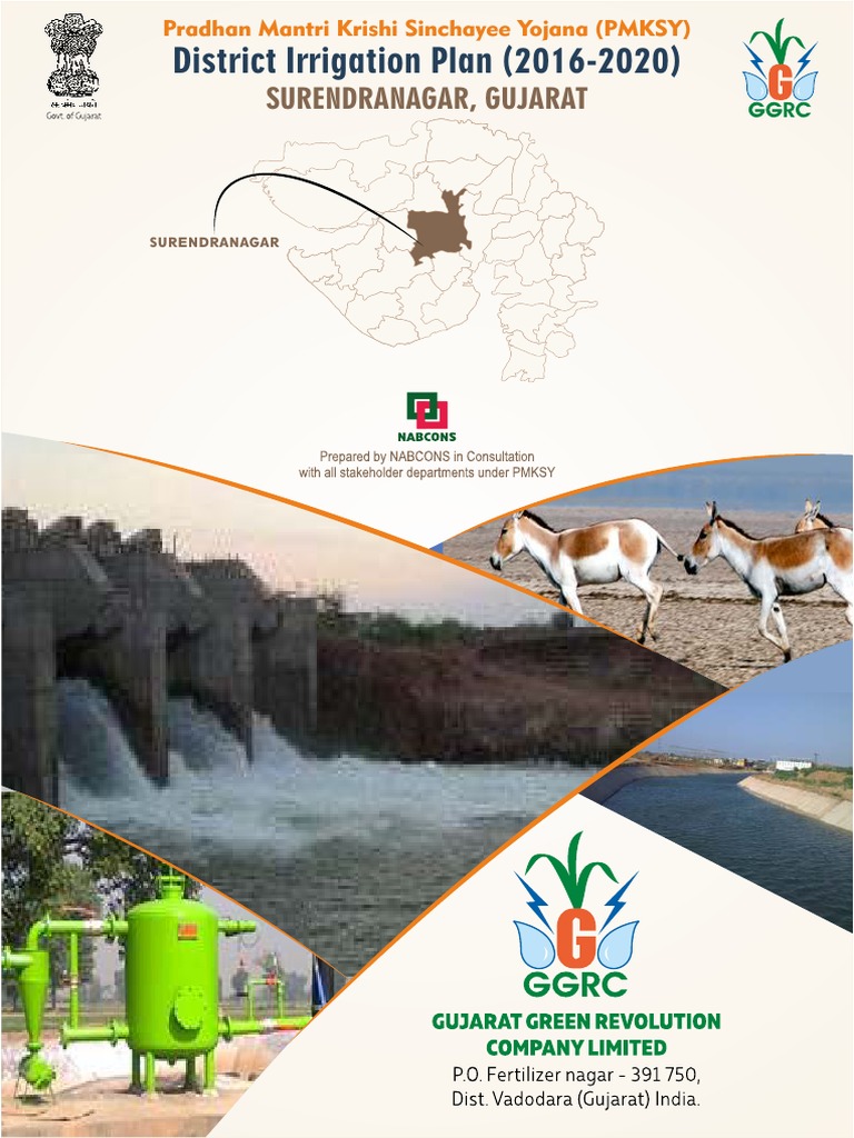 District Irrigation Plan (2016-2020) : Surendranagar, Gujarat | PDF ...