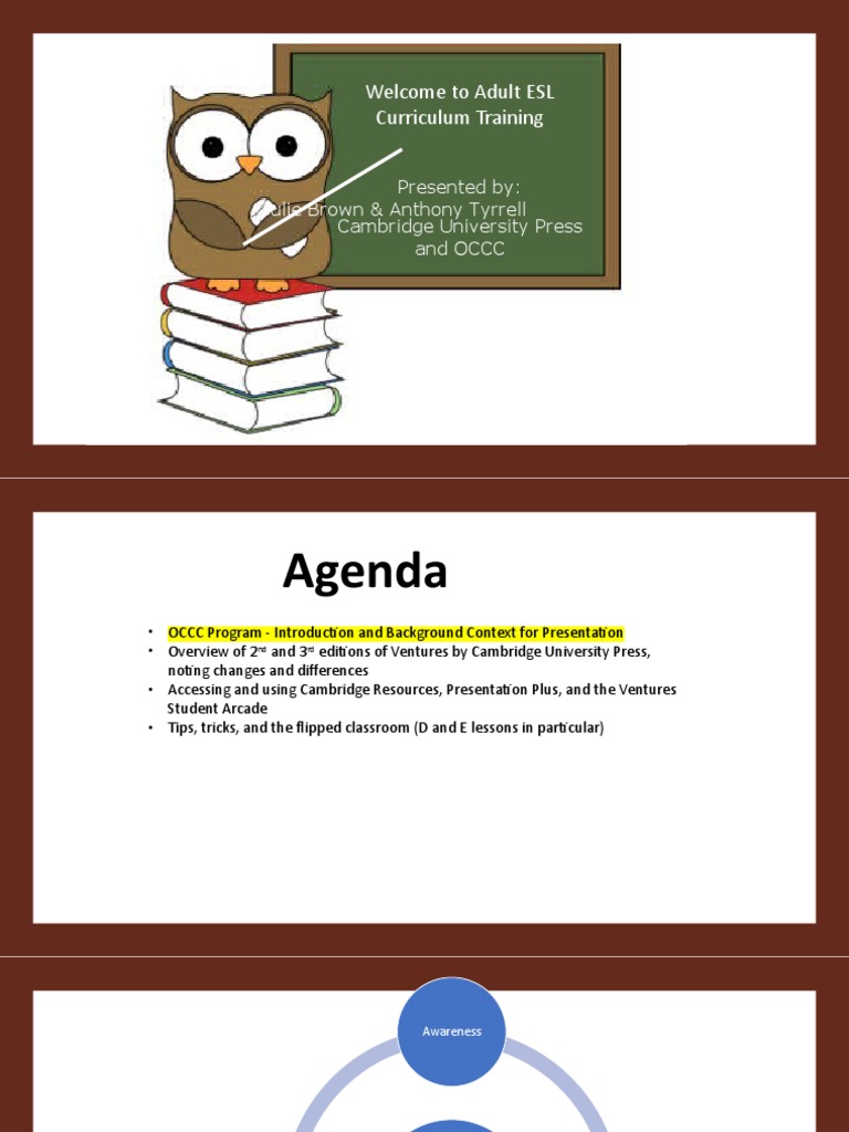 Ventures 2nd Vs 3rd Editions by Julie Brown | PDF | English As A Second ...