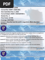 Nav 1 Topic 1 | PDF | Navigation | Compass