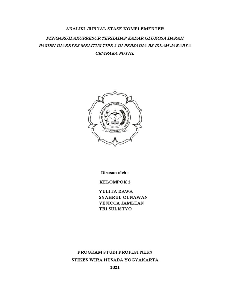 Analisis Jurnal - Komplementer | PDF