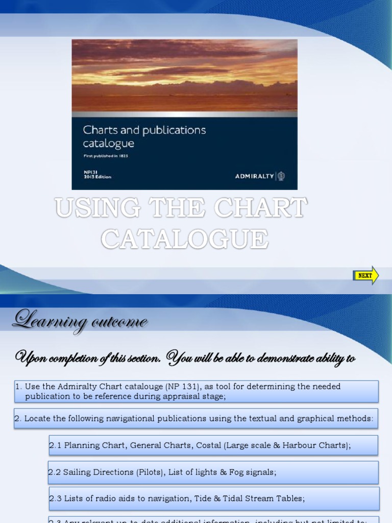 Locating Nautical Publications Using NP 131 | PDF | Navigation | Earth ...