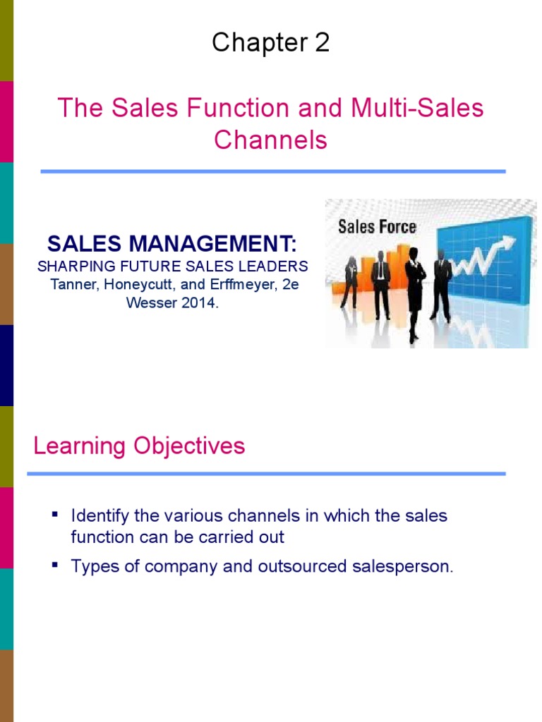 Sales MGM Ch02 Sales Functions | PDF | Sales | Outsourcing