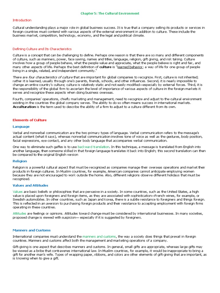 Chapter 5 | PDF | Nonverbal Communication | Communication