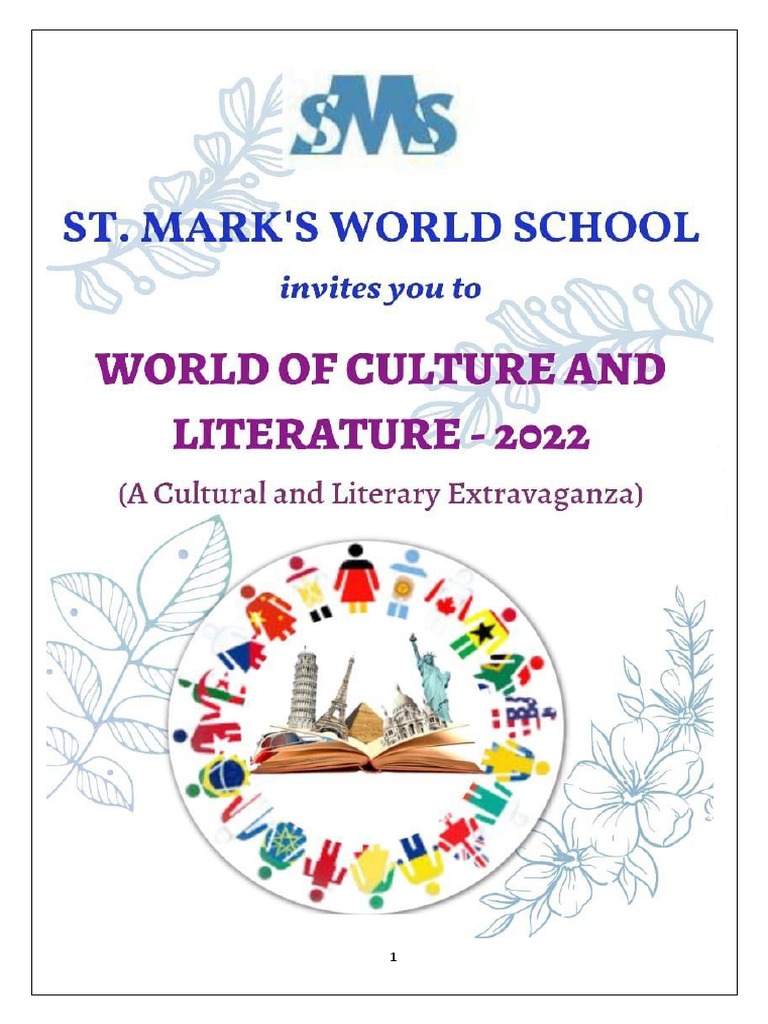 Guidelines and Details for the Annual Inter-School Cultural Festival ...