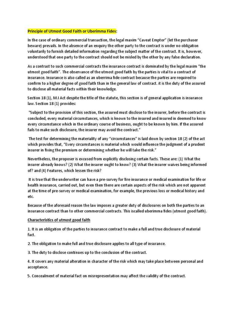 Insurance Law Notes Unit 2 | PDF | Insurance | Indemnity