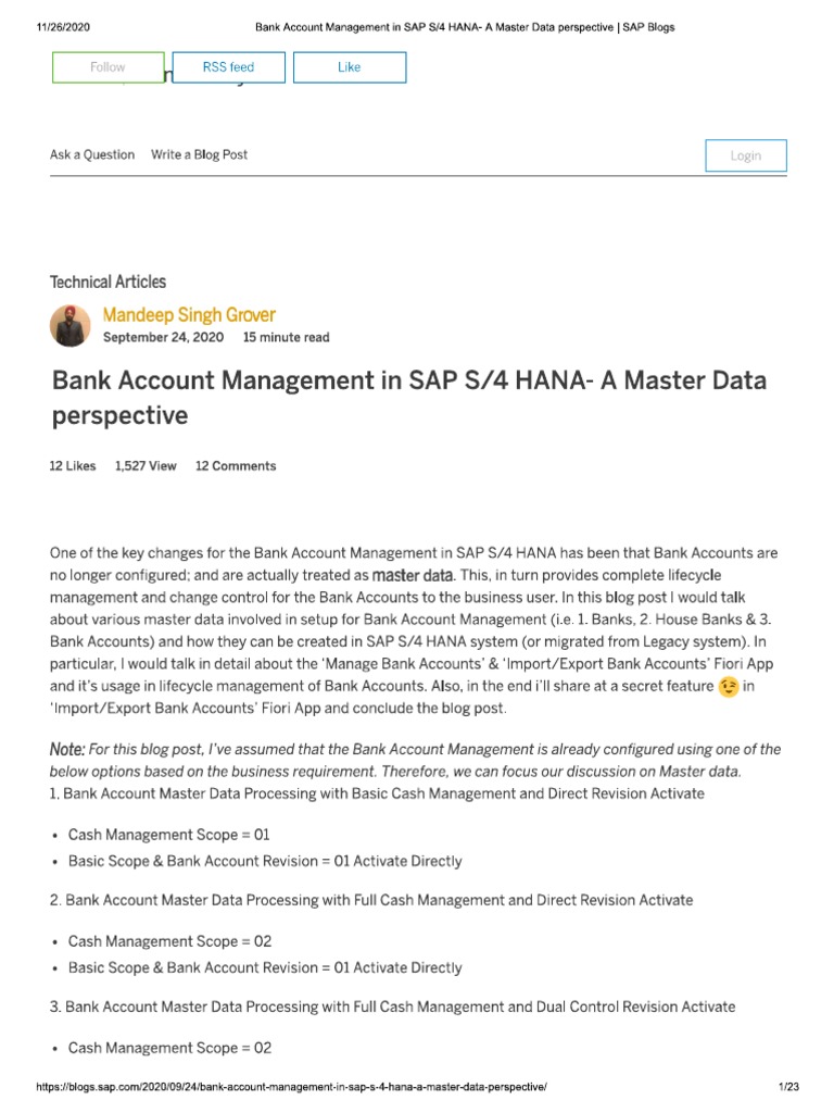 Bank Accounting11 | PDF