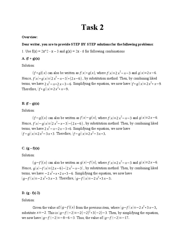 Task 2 Pdf Factorization Mathematical Objects