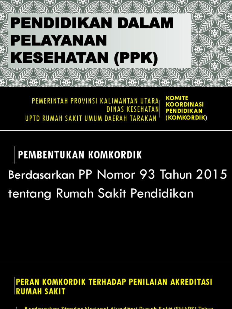 Materi PPK | PDF | Sains & Matematika