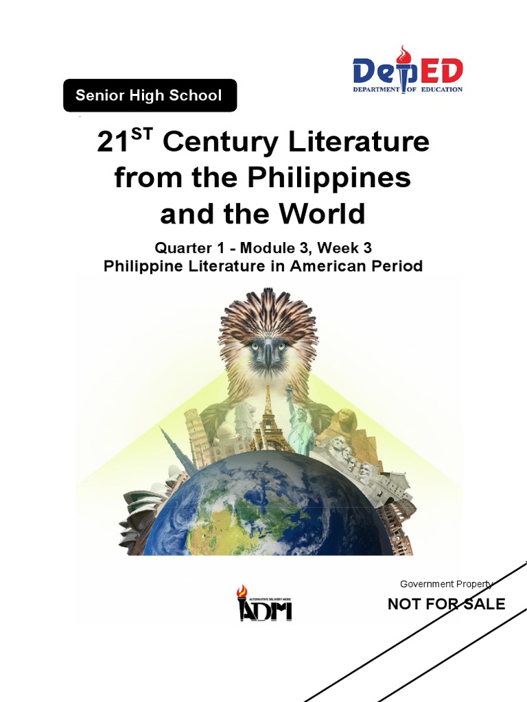 21st Century Literature Module 3 American Period | PDF | Educational ... 21st Century Literature Module 3 American Period | PDF | Educational ...