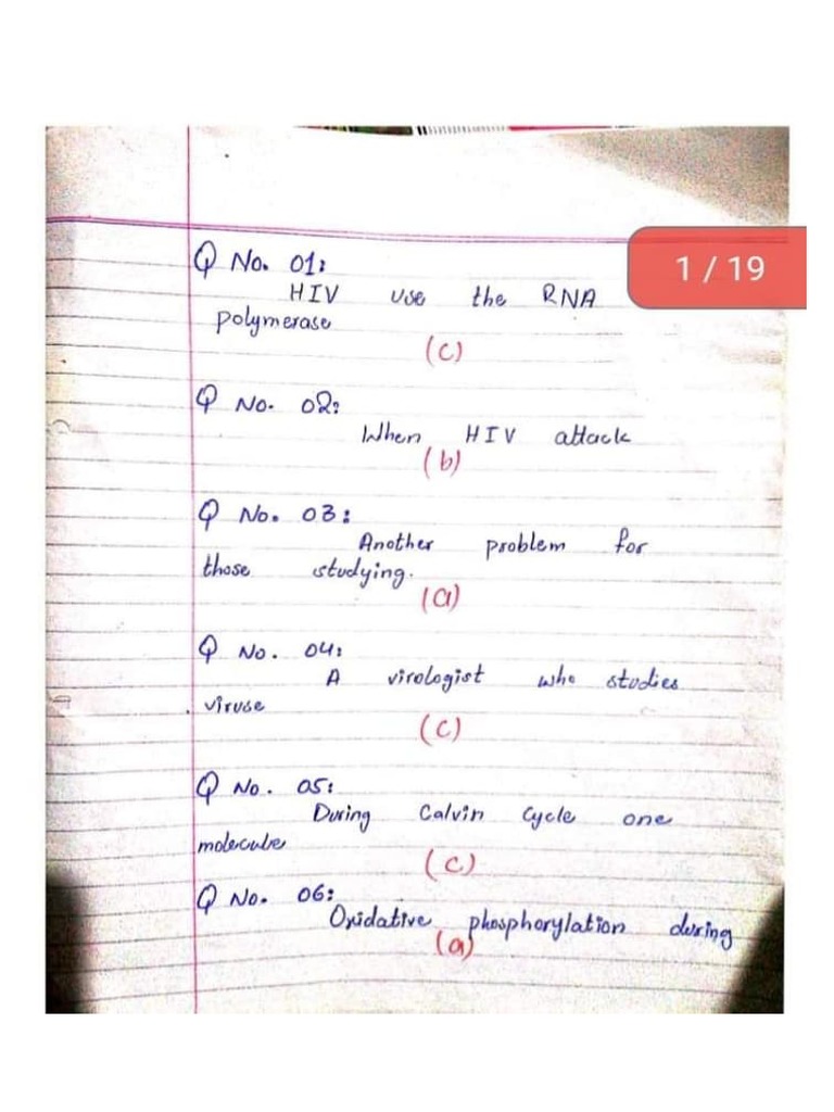 Mock Test 4 Key | PDF