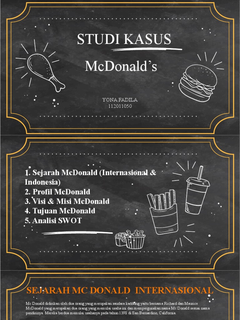 Studi Kasus Mcd Pdf