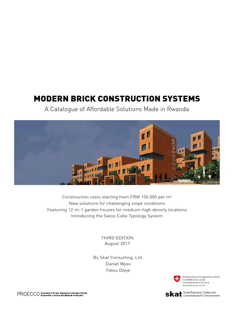 Modern Brick Construction Third Edition 1 | PDF | Brick | Concrete