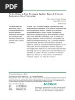 Moxa Turbo Ring and Chain Overview | PDF | Network Topology | Computer ...