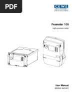 Prometer 100 User Manual (Cewe) | PDF | Power Supply | Parameter ...