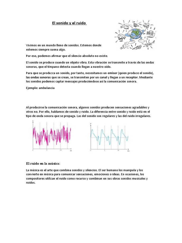El Sonido y El Ruido | PDF
