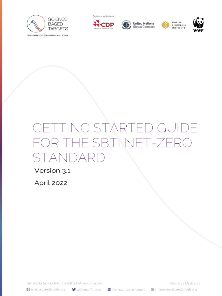 Net Zero Getting Started Guide | PDF | Small And Medium Sized ...