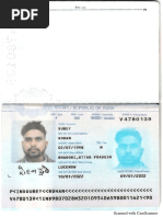Indian Passport Sample Application | PDF | Passport | Biometrics