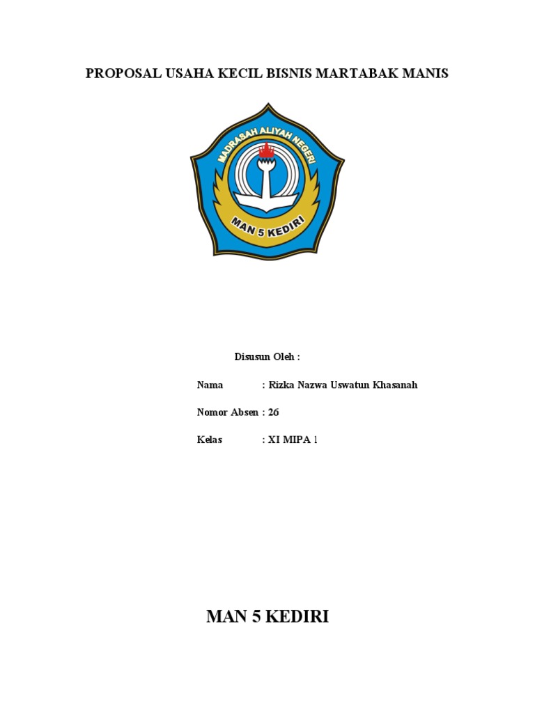 Proposal Usaha Martabak Manis Kelayakan | PDF