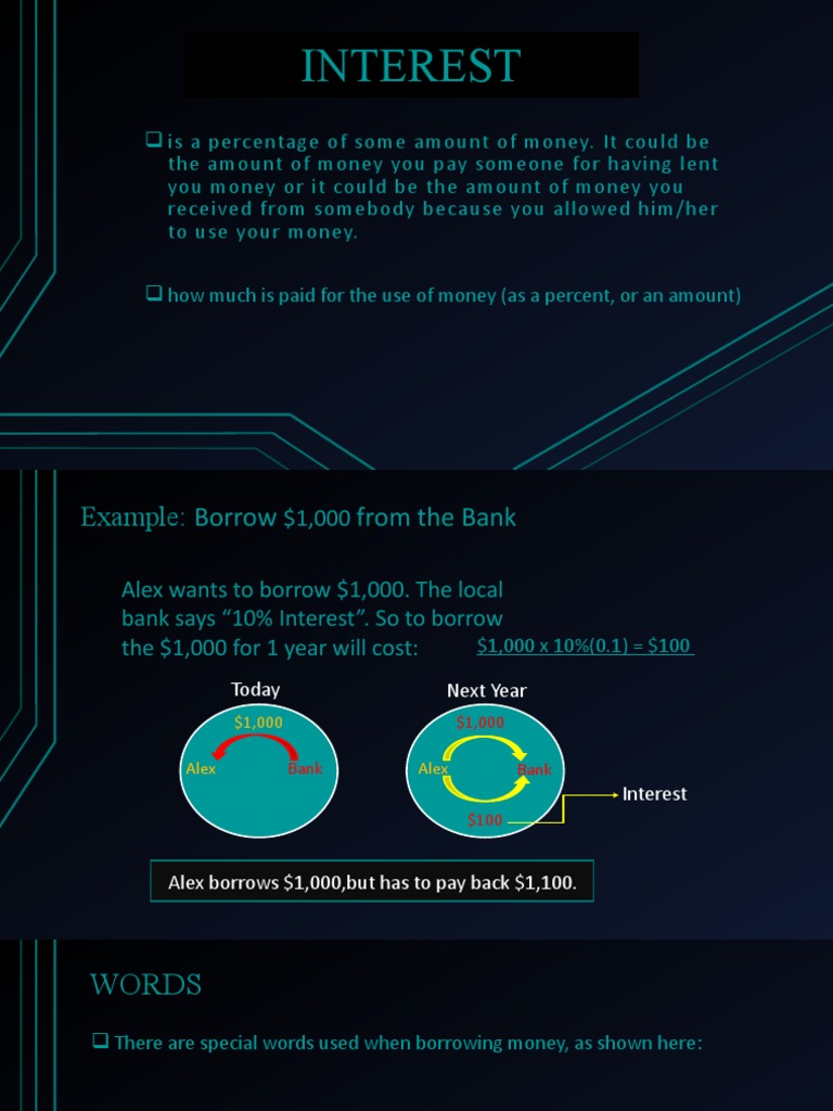 INTERESTG8 | PDF | Interest | Loans