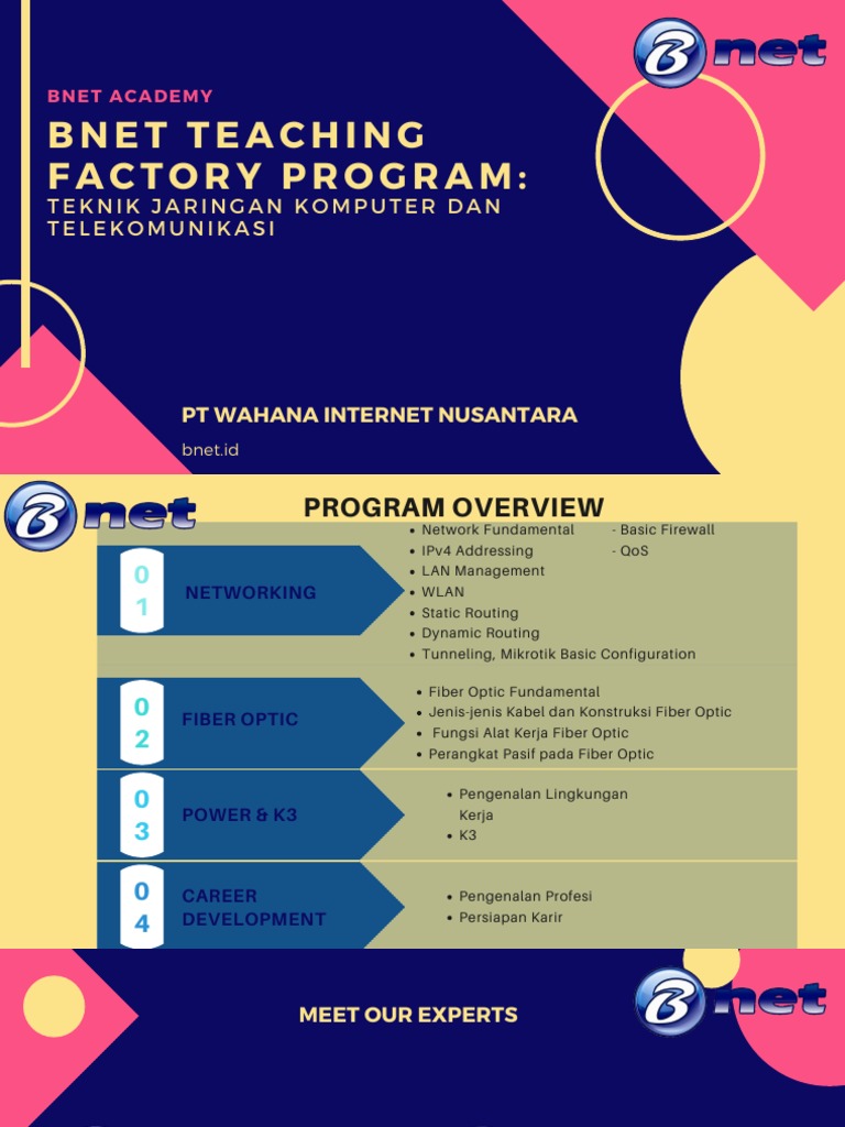 Bnet Teeaching Factory Program | PDF