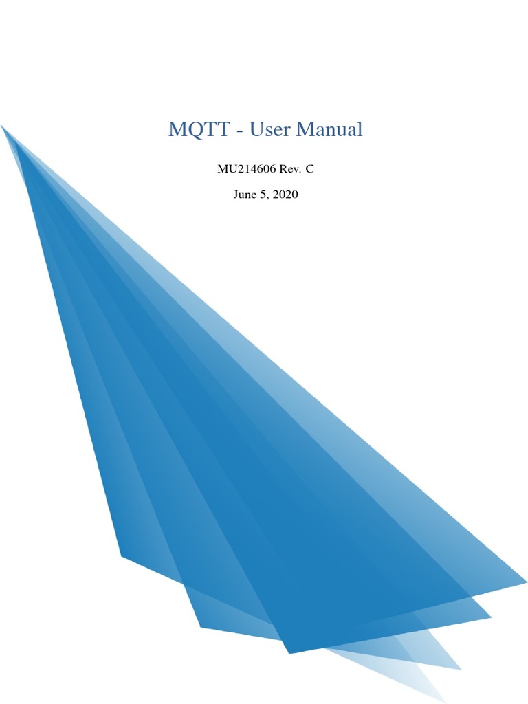 MU214606 - Rev - C - MQTT | PDF | Transport Layer Security | Computer Data