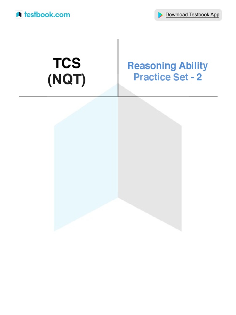 Tcs NQT Reasoning Ability Practice Set 2 F66f80e2 | PDF