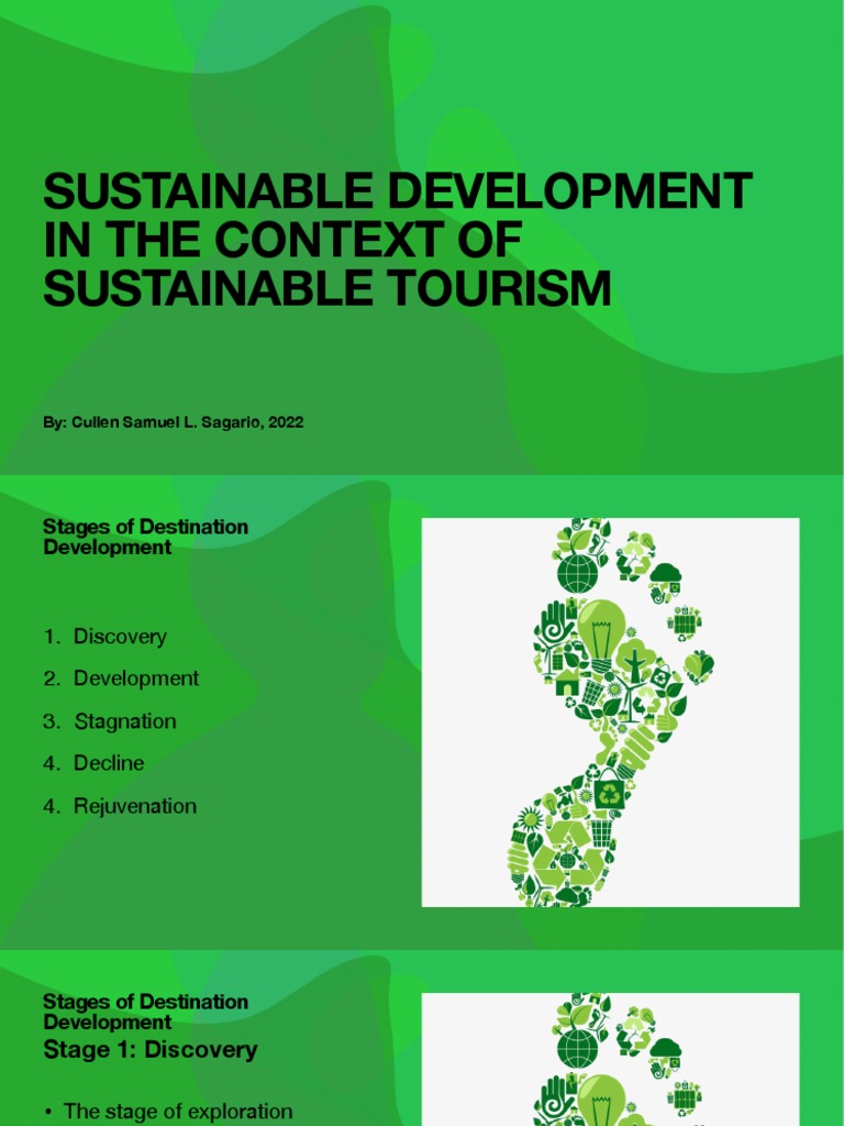 Sustainable Development in The Context of Sustainable Tourism | PDF ...