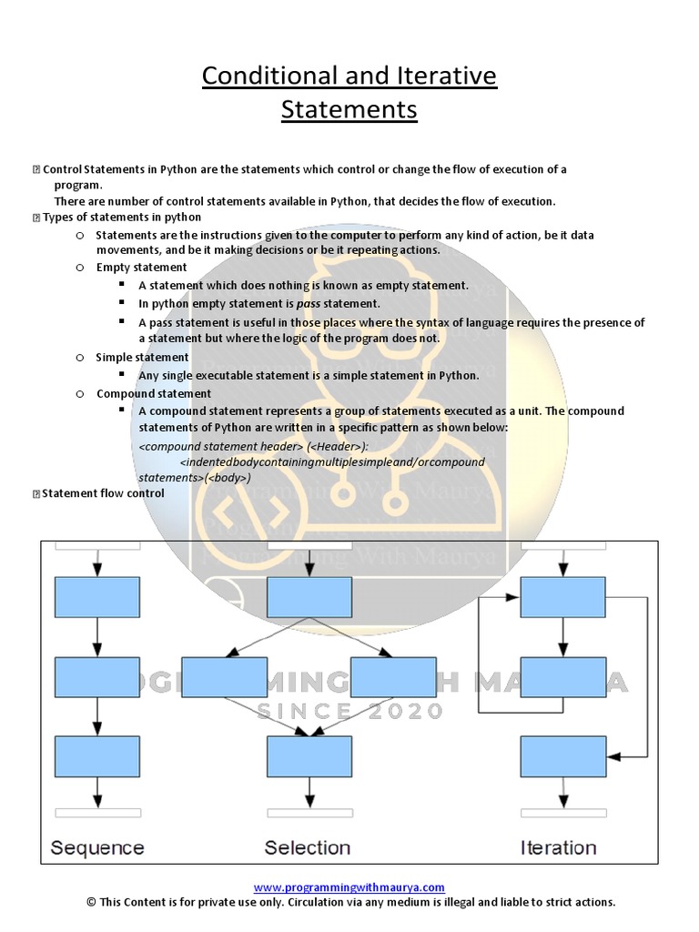 Conditional | PDF | Control Flow | Theoretical Computer Science