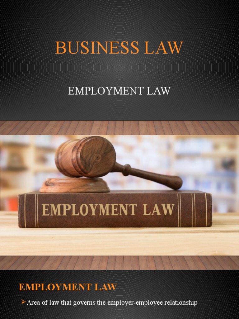 Lecture 6 - Employment Law | PDF | Employment | United States Labor Law
