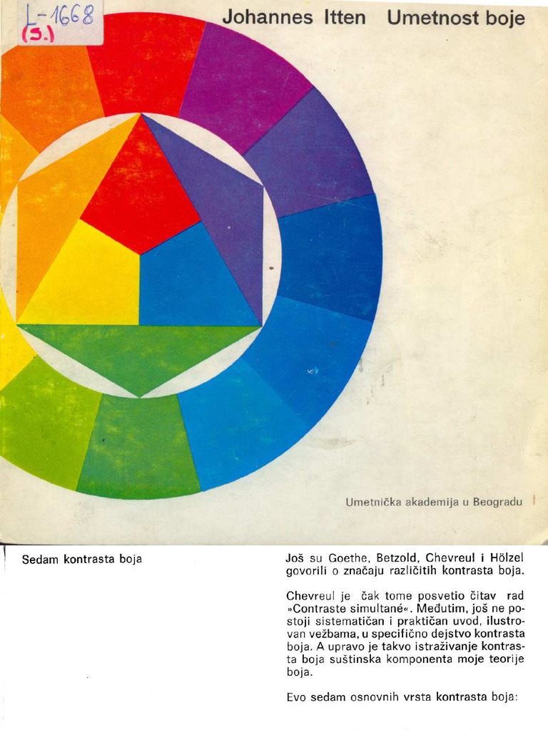 Johannes Itten The Elements of Color | PDF