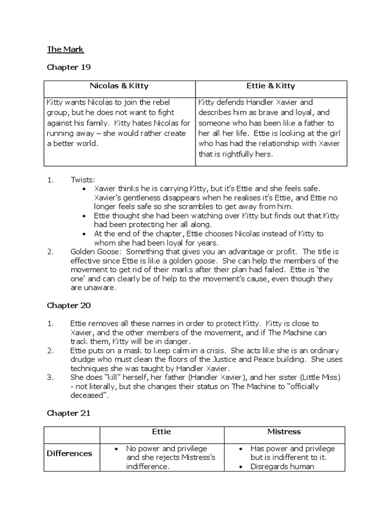 The Mark Memo 19 21 | PDF