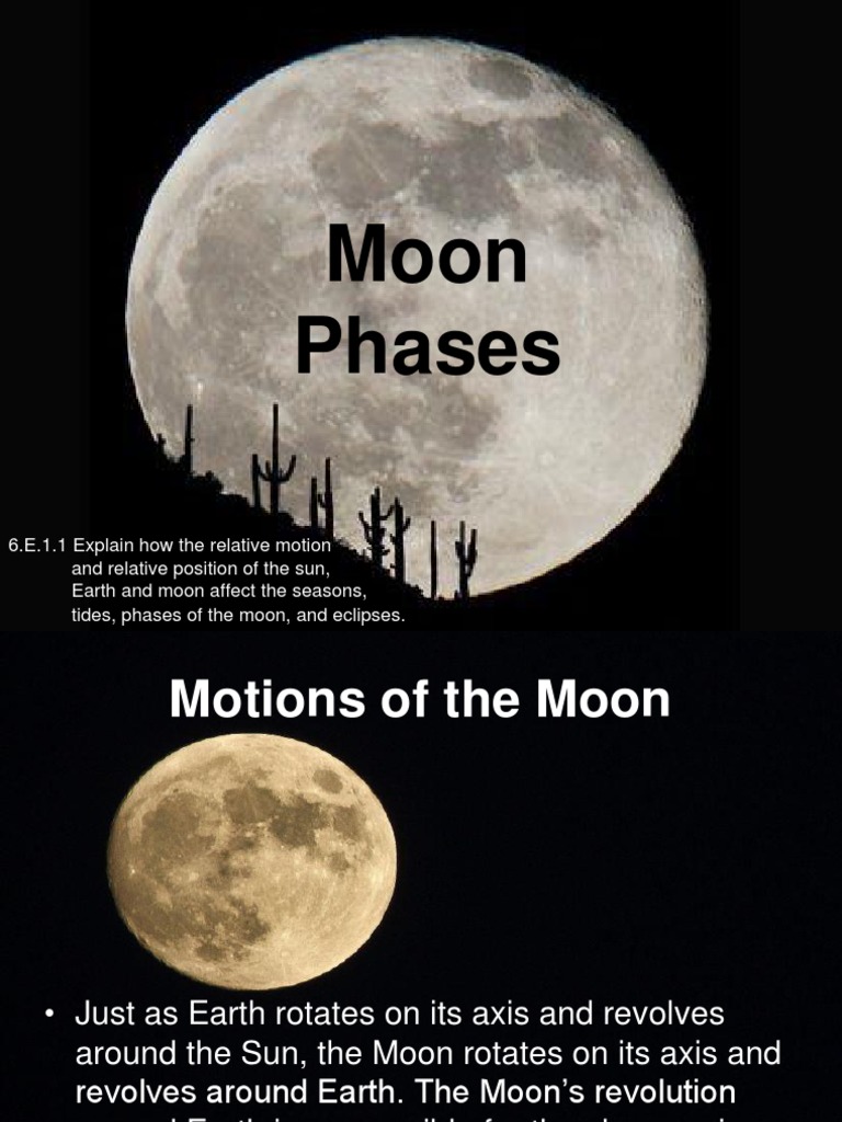 Moon Phases PowerPoint | Download Free PDF | Moon | Solar System