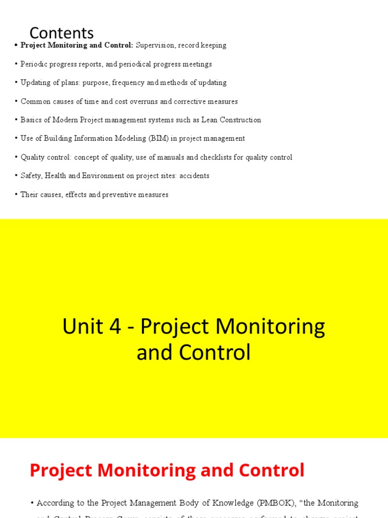 Unit 4 | PDF | Project Management | Quality Management