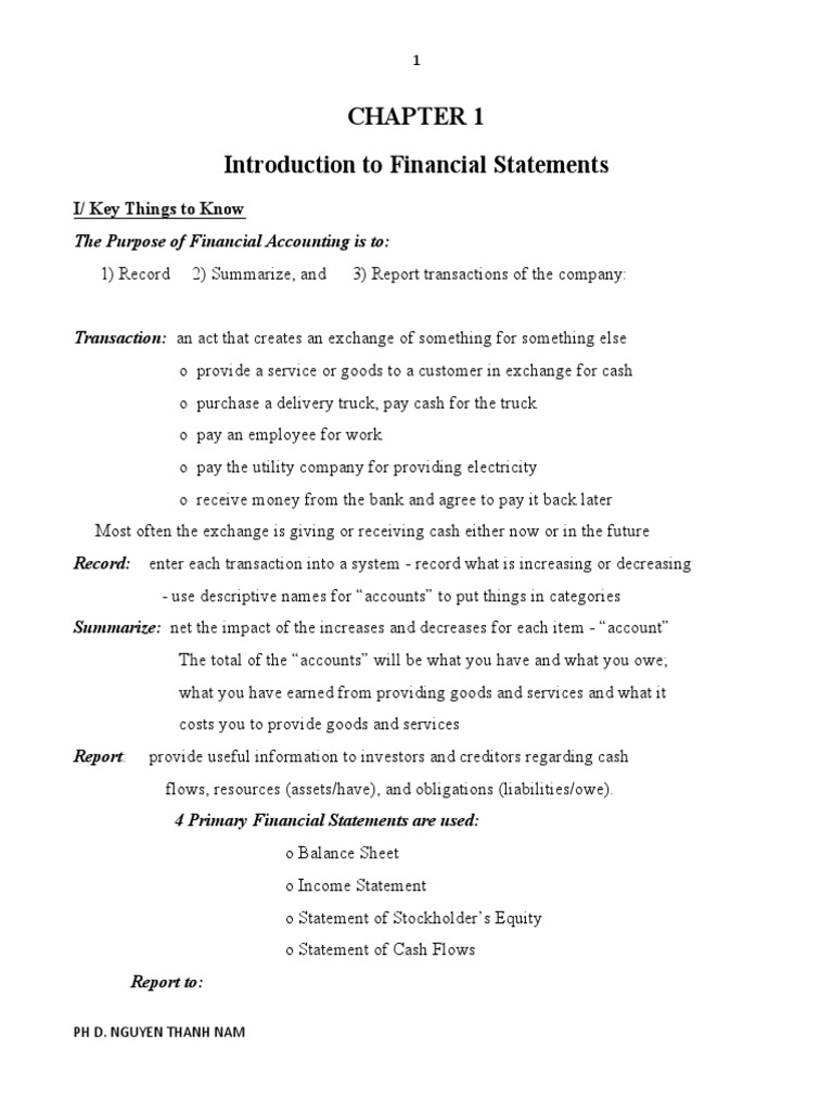 Chapter 1 Exercise | PDF | Equity (Finance) | Retained Earnings