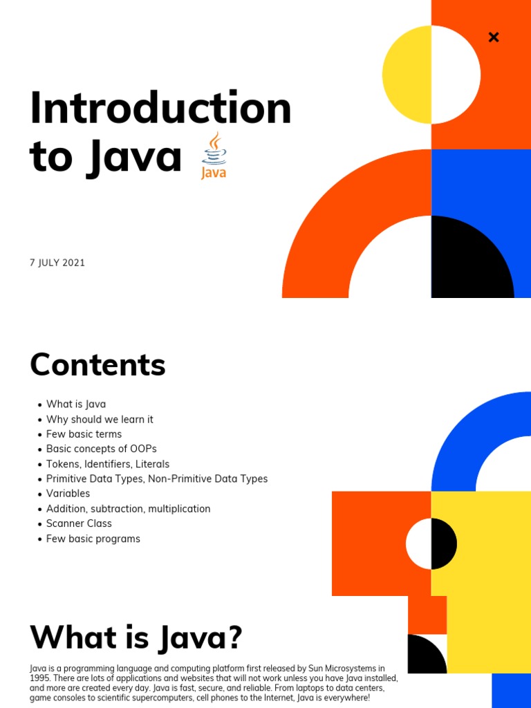 SPOILER Introduction To Java 11 | PDF | Java (Programming Language) | Method (Computer Programming)