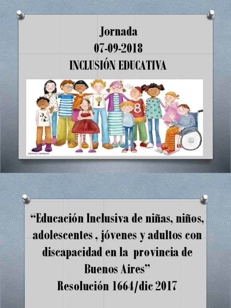 Jornada Inclusion-7-9-18 | PDF | Inclusión (Educación) | Invalidez