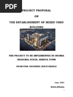 PROJECT PROPOSAL On Hotel Final Doct Edited | PDF | Internal Rate Of ...