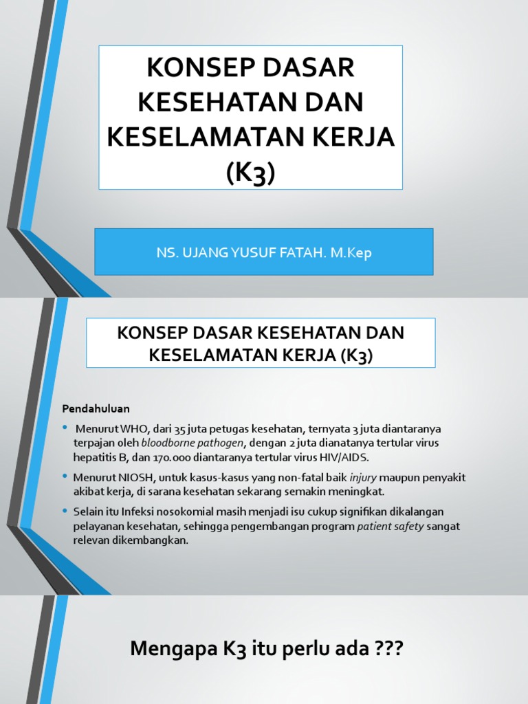 1 2 Konsep Dasar K3 Dan K3rs Pdf