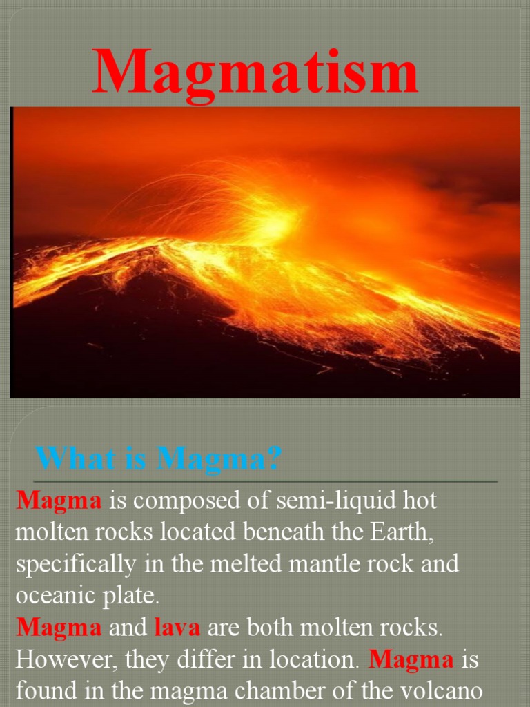 Magmatism | PDF | Magma | Rock (Geology)