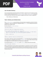 Terraform Cheat Sheet | PDF | Command Line Interface | Software
