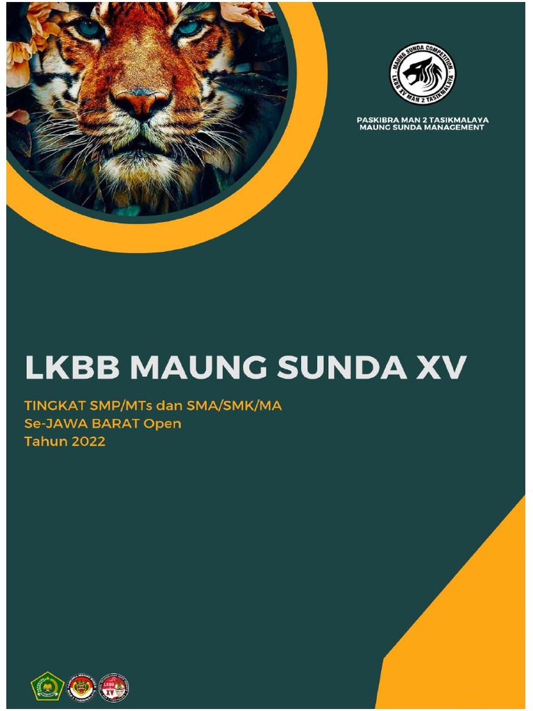 Surat Delegasi & Juknis LKBB Maung Sunda XV | PDF