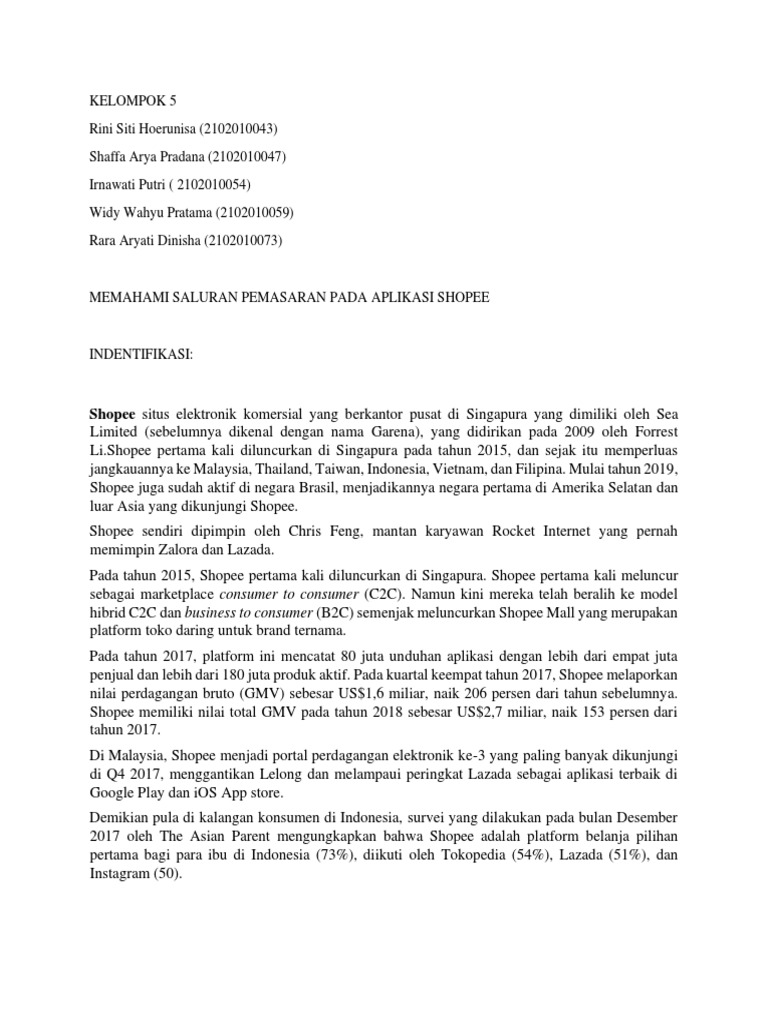 Tugas Essay Kelompok 5 MP | PDF