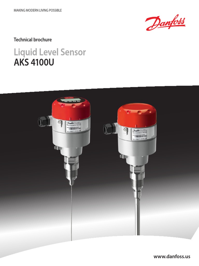 Aks4100 (Ficha Tecnica-Nivel de Liquido Danfoss) | PDF | Coaxial Cable ...